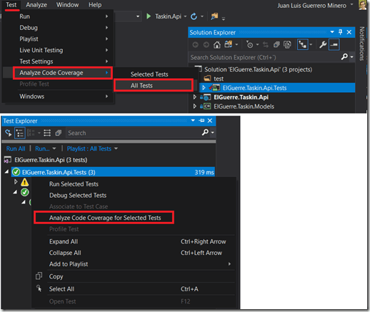 Runing Tests and Code Coverage without Visual Studio. OpenCover con ...